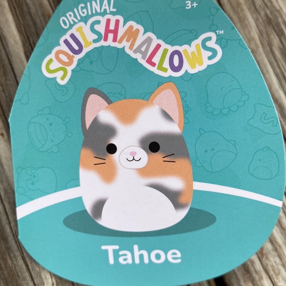 Kellytoy | Accessories | Squishmallows Tahoe The Tortoise Shell Cat ...